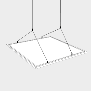 Luminaire / panel LED microprismatic diffuser, Slimy 1200x300 mm