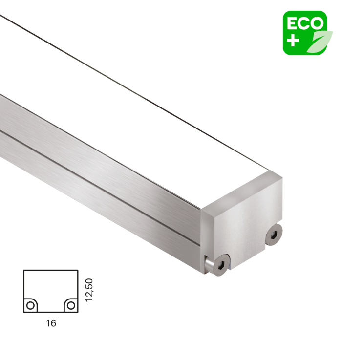 Linear LED profile in aluminium : Liten M - LEDIXA