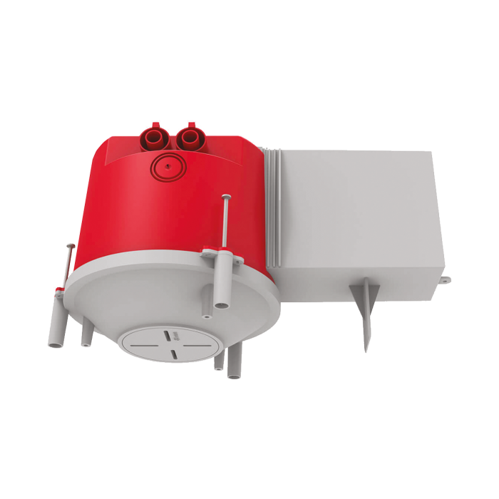 Square concrete flush-mounted box ceiling hole recessed spotlight